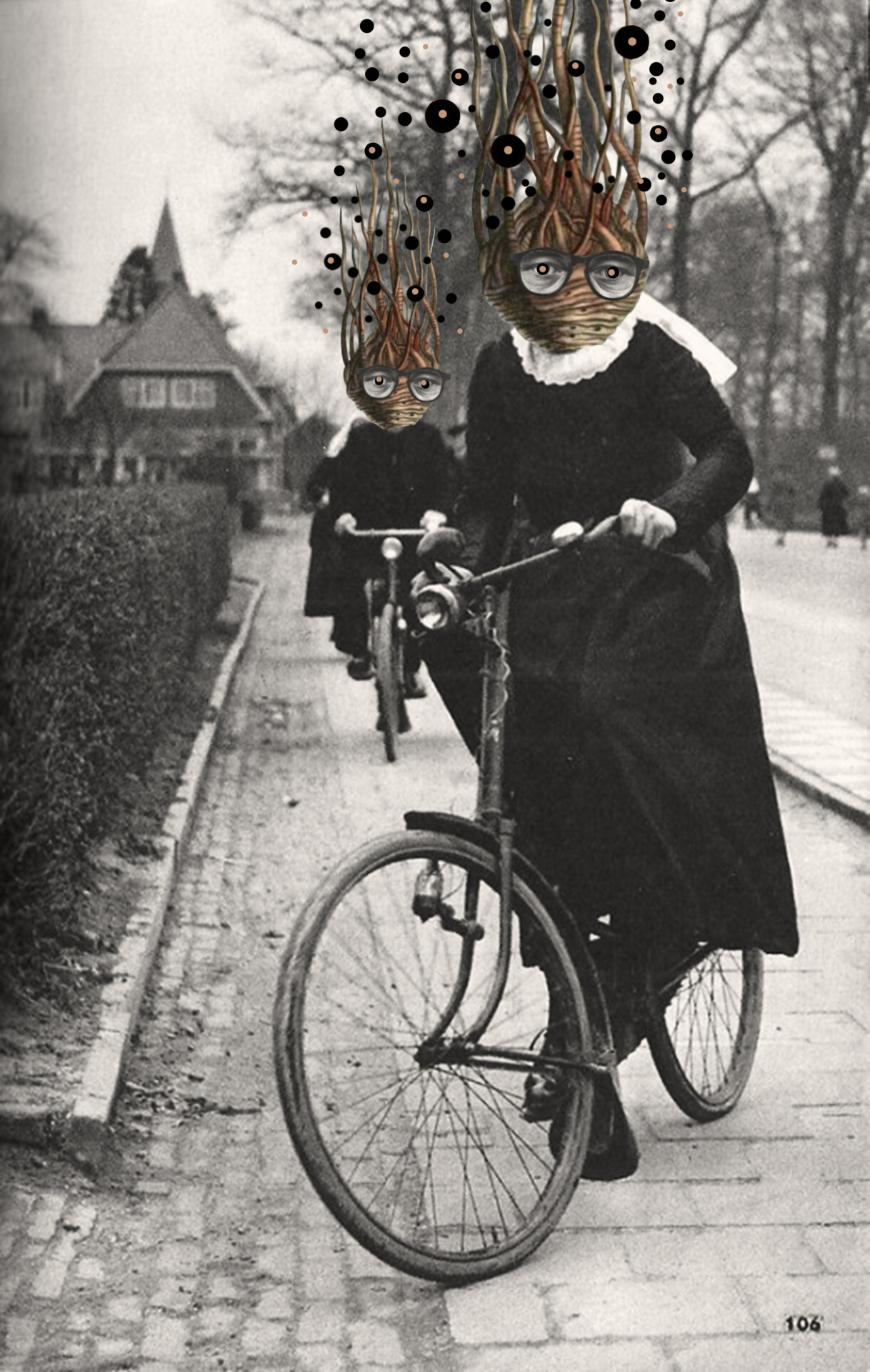 Julia Lillard collage, art – The PasseNger Times art