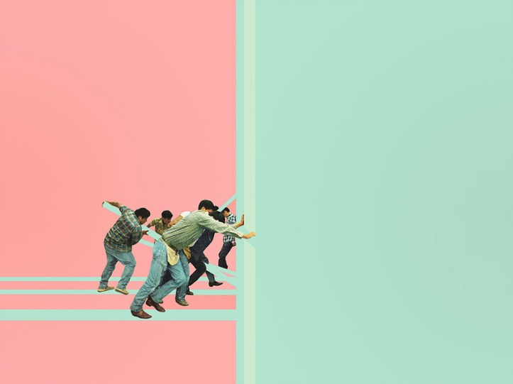 David Delruelle collage